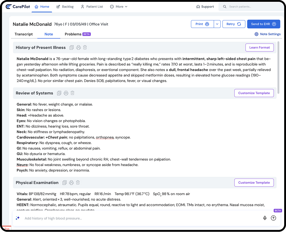 Fast, Secure, Deep EHR Integration for Your Practice